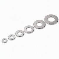 China 304 Stainless Steel Flat Washer Plain Gasket Round Spacer Washer Anti-loosening Metal Shim For Bolt Screw Fastener Machinery Hardware Custom Size Available for sale