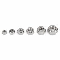 China DIN 934 Hex Nut 304 Stainless Steel SS304 A2-70 Metric Hexagon Nut M3-M36 Full Size RangePlain Finish Fastener Manufacturer Factory Direct Wholesale OEM Custom Packaging In Stock for sale