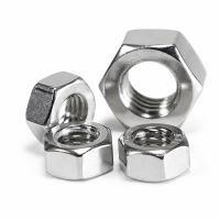 China DIN 934 Hex Nut 304 Stainless Steel SS304 A2-70 Metric Hexagon Nut M3-M36 Full Size RangePlain Finish Fastener Manufacturer Factory Direct Wholesale OEM Custom Packaging In Stock for sale