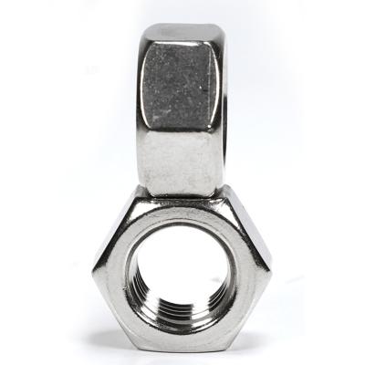 China DIN934 316 A4 Stainless Steel Hex Nut M2-M64 Hexagon Nuts Marine Grade Anti-Corrosion Rustproof Metric Hexagonal Head Nut Bolt Screw Fastener for sale