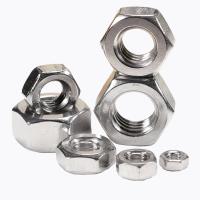 China DIN934 316 A4 Stainless Steel Hex Nut M2-M64 Hexagon Nuts Marine Grade Anti-Corrosion Rustproof Metric Hexagonal Head Nut Bolt Screw Fastener for sale