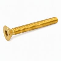 China National standard pure brass countersunk head hexagon socket head screw flat head copper cup screw bolt copper machine tooth screw for sale