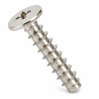 China CB plus hard nickel plated large head cross thin head flat tail self-tapping screws electronic small screws wholesale M2.3/M3 for sale