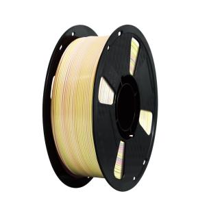 China Gradient PLA Filament 1.75mm 1kg Spool Dual Color Shift Low Warp Bubble Free 3D Printing Material for sale