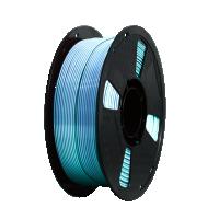 China Versatile Eco Friendly Silk Color 1.75mm PLA Filament 3mm Diameter for Decorative Prints for sale