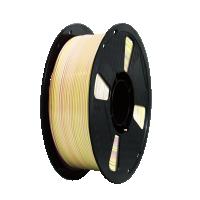 China Biodegradable PLA 1.75mm 3D Printer Filament Macaron Color Gradient for Decorative Crafts for sale