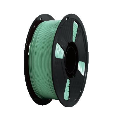 China PETG Filament 1.75mm with Dimensional Accuracy ±0.05mm 1kg Green for 3D Printing for sale