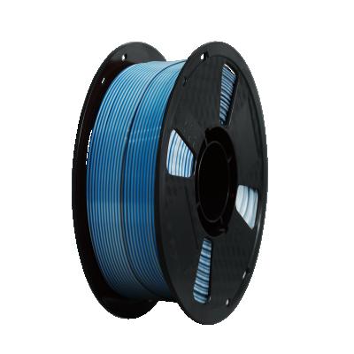 China Dual Color Gradient Silk PLA 3D Printer Filament 1.75mm Multi Color Change Effect for Creative Art for sale