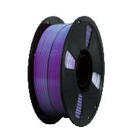 China Dual Color Gradient Silk PLA 3D Printer Filament 1.75mm Multi Color Change Effect for Creative Art for sale