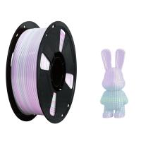 China Smooth Gradient Multicolor 1.75mm Three Tone PLA Filament for FDM 3D Printing for sale