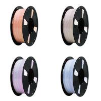 China Gradient Multicolor 1.75mm PLA 3D Printer Filament 1kg Three Tone Natural Transition for Creative DIY for sale