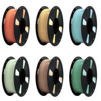 China Multi Color Filament For 3D Printer PETG 1.75mm Diameter Durable Impact Resistant Printing Consumable for sale