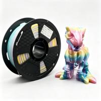 China Multi Color Filament For 3D Printer PETG 1.75mm Diameter Durable Impact Resistant Printing Consumable for sale