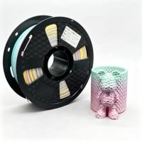 China 1.75mm Diameter High Tensile Strength Multiple Colors PLA PETG 3D Printer Filament for sale