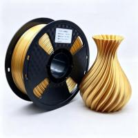 China Matte Silk 1.75mm PLA Filament Biodegradable 3D Printing Consumable 1kg Spool Elegant Surface Finish for sale