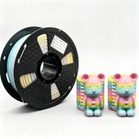 China Matte Silk 1.75mm PLA Filament Biodegradable 3D Printing Consumable 1kg Spool Elegant Surface Finish for sale