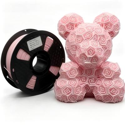 China High Speed PETG 3D Printer Filament Single Color Silk Color Macaron Color for sale