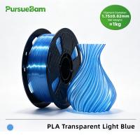 China Crystal Clear Transparent PLA Filament and Clear PLA 3D Printer Filament with Eco-Friendly Low Odor and High Precision Low Warpage for FDM Printing for sale