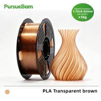 China Crystal Clear Transparent PLA Filament and Clear PLA 3D Printer Filament with Eco-Friendly Low Odor and High Precision Low Warpage for FDM Printing for sale