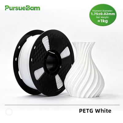 China High Toughness 1.75mm PETG 3D Printer Filament High Transparency No Stringing for FDM Printers for sale
