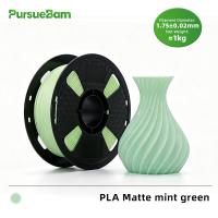 China Frosted Matte Finish PLA 3D Printer Filament 1.75mm Low Warpage Matte PLA Filament for Clean FDM Printing for sale