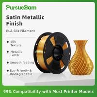 China Multi Silk Color PLA 3D Printing Filament 1.75mm Grey Black White No Clogging Bubble-Free Biodegradable 3D Printer Filament for sale