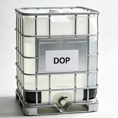 China Dioctyl Phthalate DOP Plasticizer Transparent Oily Liquid Low Temperature Flexibility for sale