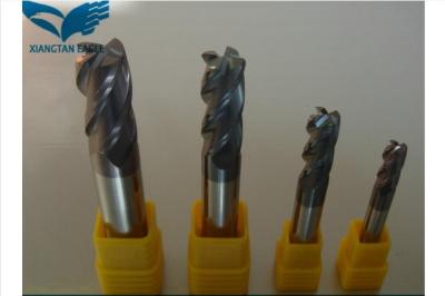 China HRC 45 Degree 4 Flutes Tungstan Carbide Endmill for sale