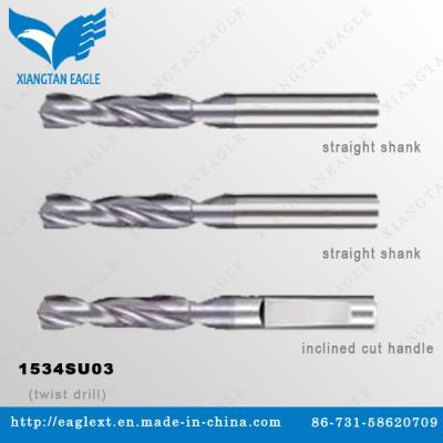 China Solid Carbide Universal Twist Drill Bit with Tapered Shank for sale