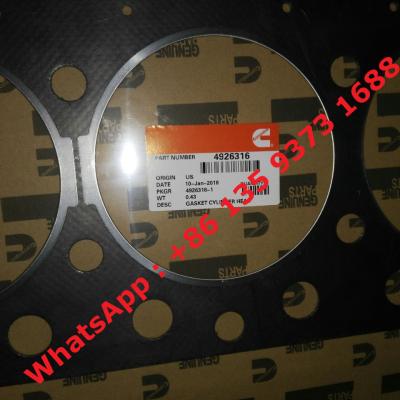 China Hot Sell Cummins Qsx15 Isx15 diesel part Cylinder Head Gasket 4299098 3685834 4926316 4059350 for sale