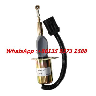 China Hot Sell Cummins Stop Solenoid 3939019 for R335LC-7 Overcrank Timer 3972266 for sale