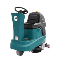 China 12V 900MM Squeegee Ride On Floor Scrubber 4000m²/h 120rpm for sale