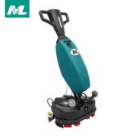 China Adjustable Small Floor Scrubbing Machines auto scrubber 6L Walk Behind for sale
