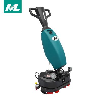 China Adjustable Small Floor Scrubbing Machines auto scrubber 6L Walk Behind for sale