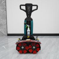 China 250mm Electric Small Scrubber Machine Dual Brush floor cleaner 24V for sale