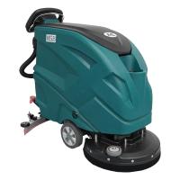 China Mechancial Battery Powered Walk Behind Floor Scrubber Cleaning Machine Buffer 50L for sale