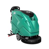 China 83AH Gel/Lithium Battery Industrial Walk Behind Floor Scrubbe for sale