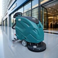 China Marble Industrial Electric Walk Behind Floor Scrubber Mop Machine Customized for sale