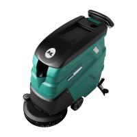 China Professional Industrial Walk Behind Scrubber 16Gal 500W Motor and Large Capacity Tanks for sale