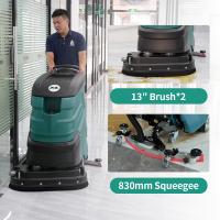 China Commercial Advanced Walk Behind Floor Scrubber Automatic 220V for sale