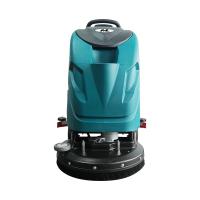 China Commercial Grade Walk Behind Floor Scrubber 560mm Ideal for Offices Shopping Centers for sale