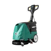 China Industrial Commercial Battery Operated Walk Behind Floor Scrubber Compact Design for sale