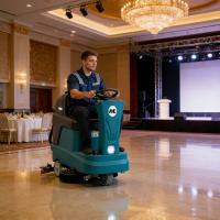 China Electric Ride On Carpet Extractor drivable Floor Scrubber Dryer for sale