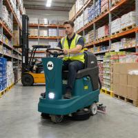 China OEM Industrial Ride‑On Scrubber Dryer – Ideal for Large Factories and Warehouses for sale