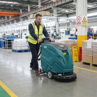 China Battery Walk Behind Floor Scrubber 83Ah, Long‑Lasting Power for Commercial Cleaning for sale