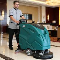 China 13.2Gal 50L Industrial Walk Behind Floor Scrubber 83AH Battery Design for sale