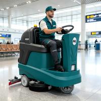 China Ride-on Floor Scrubber Drier 70L Solution 80L Recovery High Efficiency for Warehouse & Factory for sale