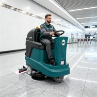 China Ride-on Floor Scrubber 4000㎡/h 900MM Squeegee 3H Working Time For Mall Hospital for sale