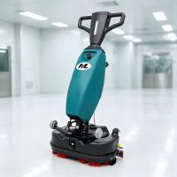 China Industrial Mini Floor Scrubber Featuring 6L Recovery Tank, Optimized for Manufacturing Facilities and Agricultural Farm Use for sale