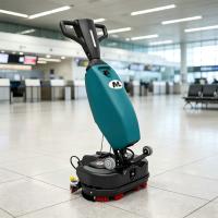 China Heavy‑Duty Mini Floor Scrubbing Machine, Equipped with 6L Liquid Recovery Tank for Processing Plants and Farm Ground Maintenance for sale